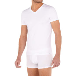 HOM Tencel Soft V Neck T-shirt